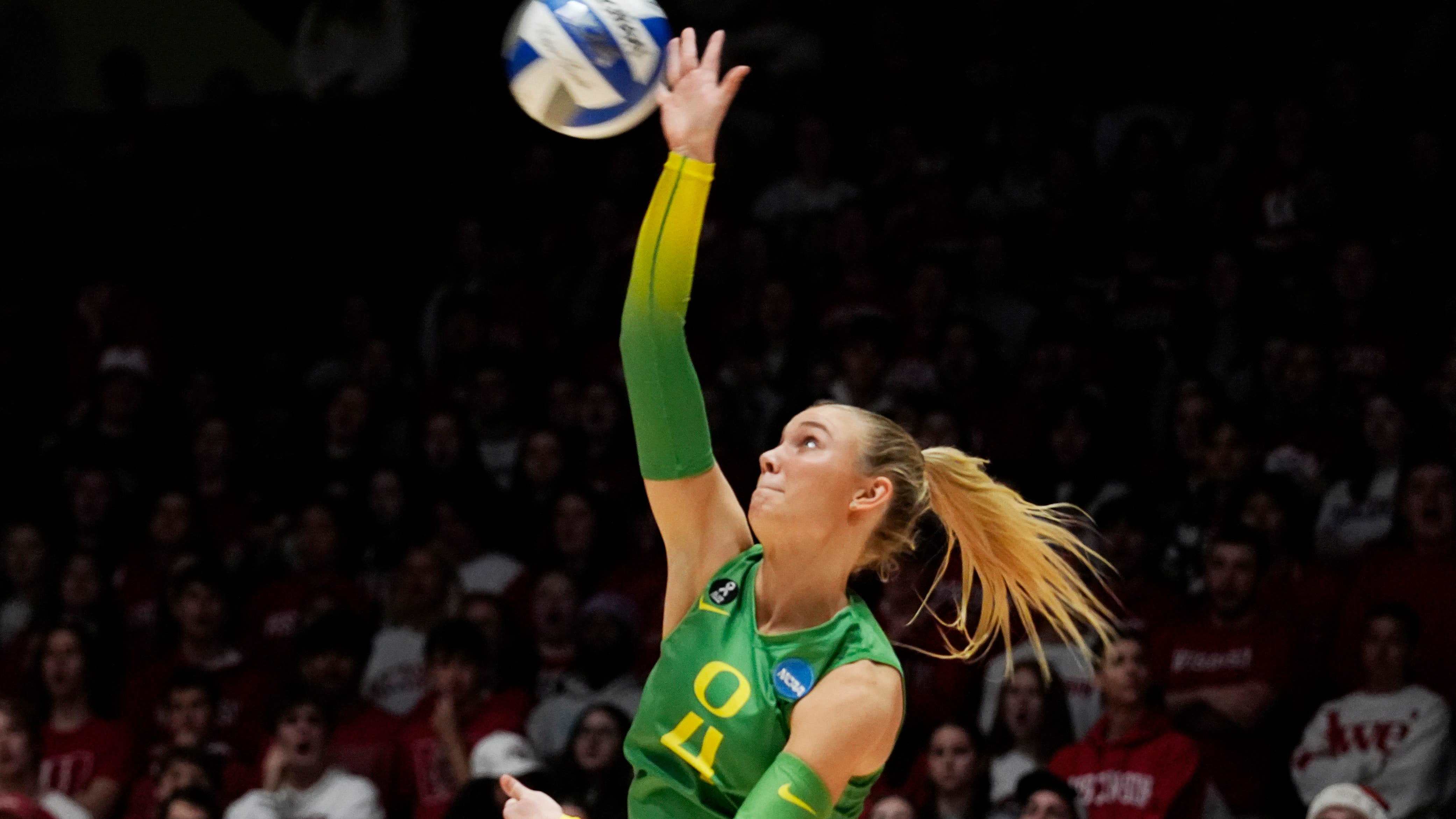 How to watch the No. 14 Oregon Ducks volleyball in the NCAA Tournament