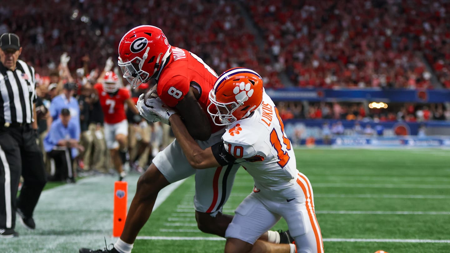 Georgia Football Wide Receiver Arrested