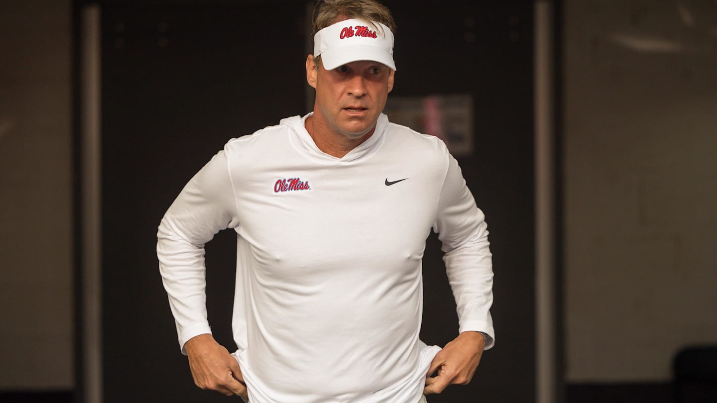 Lane Kiffin’s daughter Landry shines in cocktail dress amid Ole Miss ...
