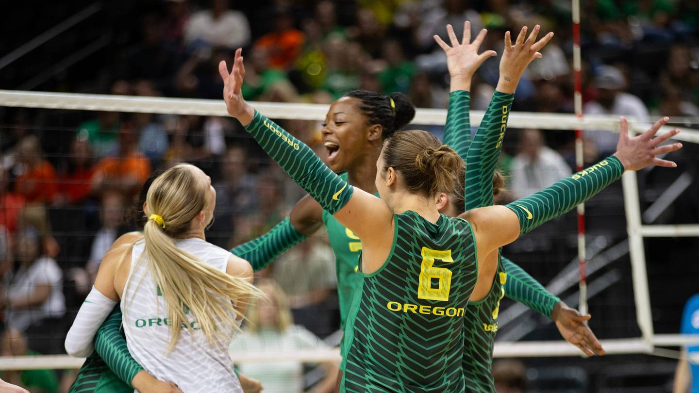 Oregon volleyball sees the upside of being in the Big Ten after hosting ...