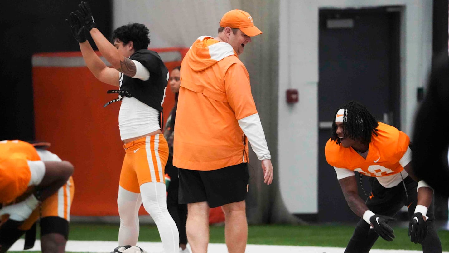 Tennessee Head Coach Josh Heupel Mic'd Up During Spring Practice