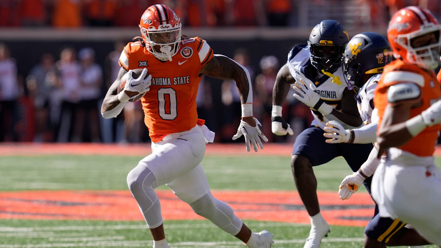 Oklahoma State Star Ollie Gordon II Declares for NFL Draft