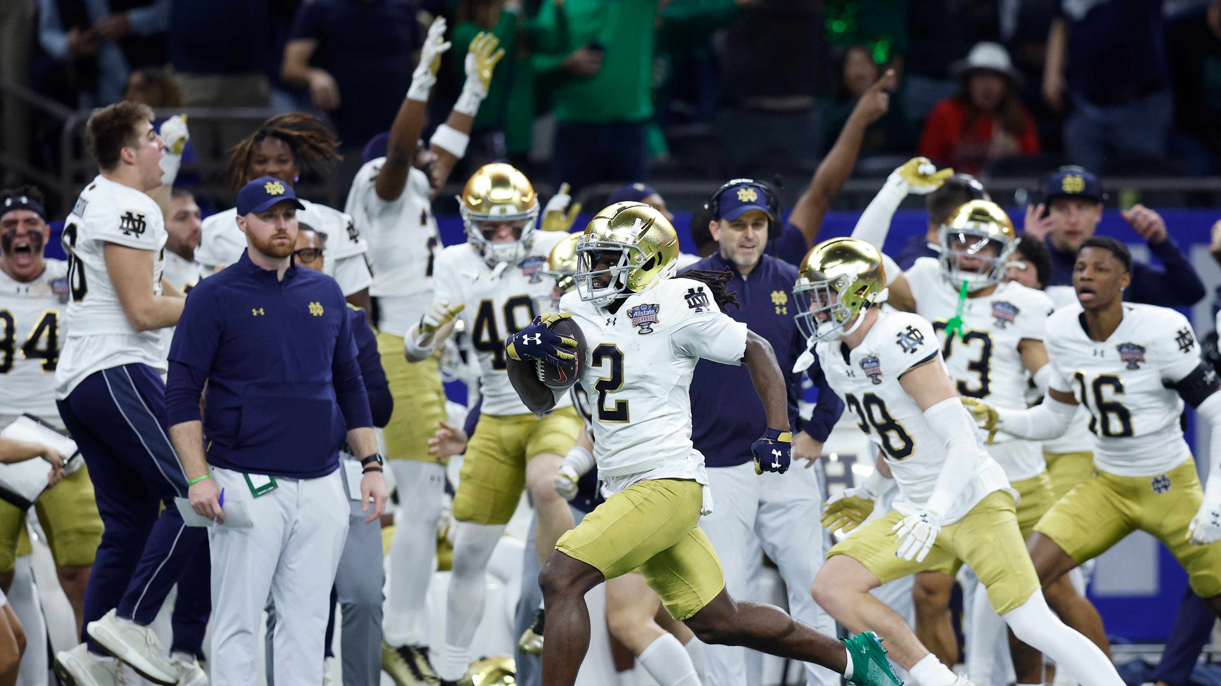 Underdogs no more, as Notre Dame’s historic win in Sugar Bowl marks a new era