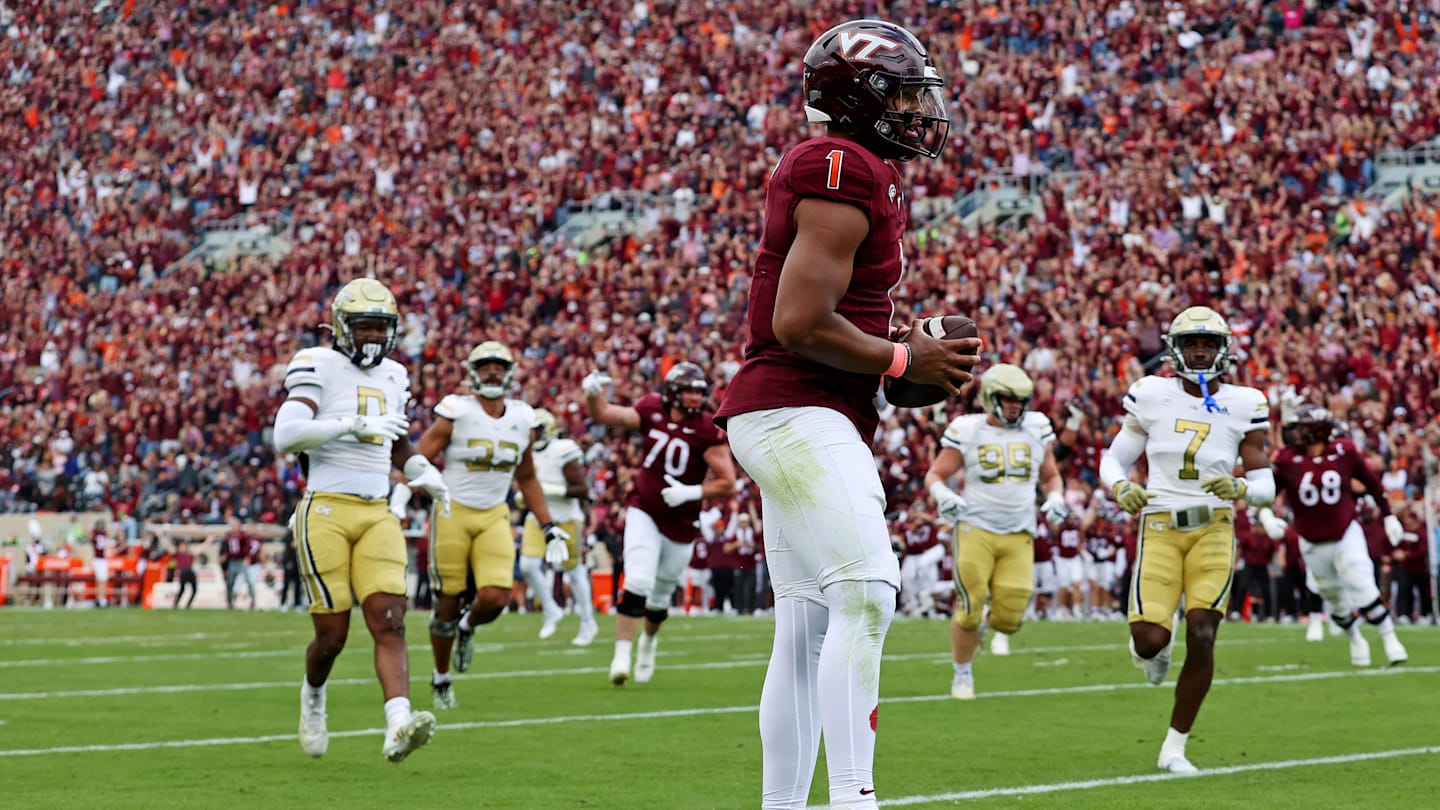 Virginia Tech Football: Brent Pry Updates Health of Kyron Drones and ...