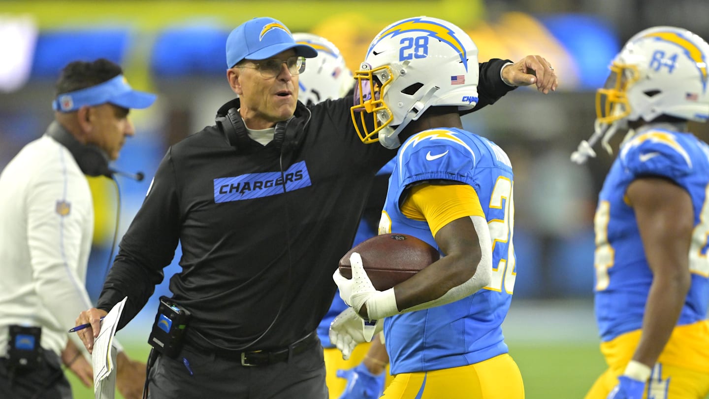 Jim Harbaugh gave Chargers players wild reward for taking down Broncos