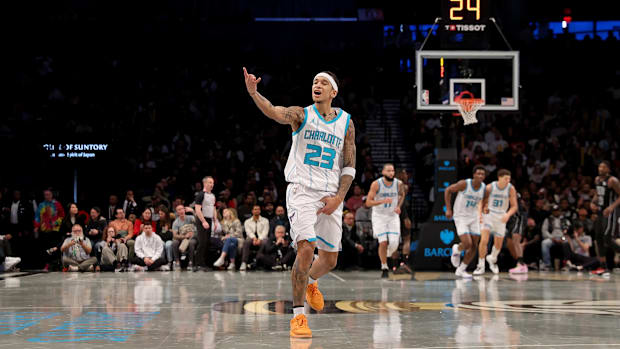 NBA analyst says Hornets guard Tre Mann is not just a 'bench ornament ...