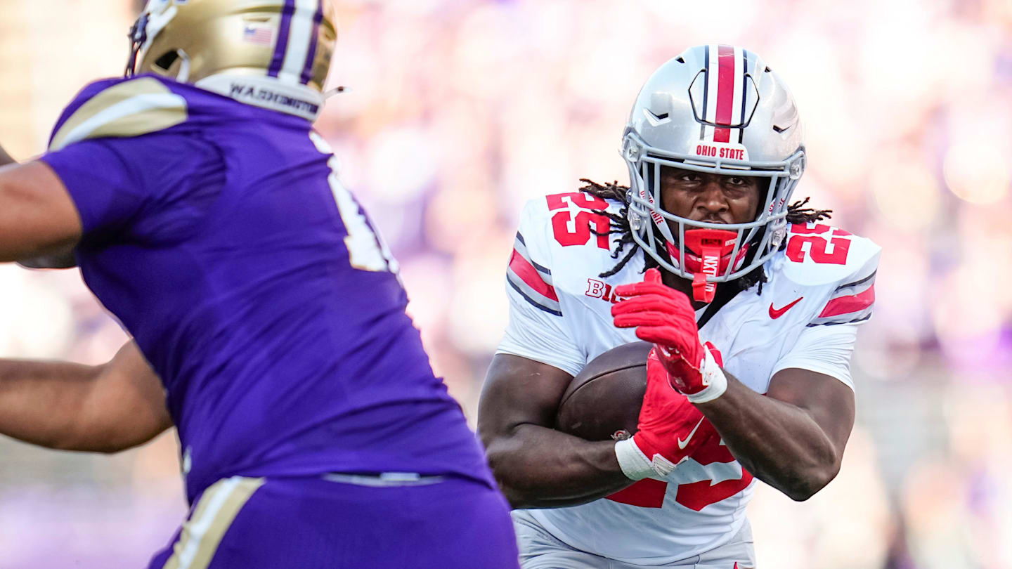 Freshman Bo Jackson takes over running back room for Ohio State