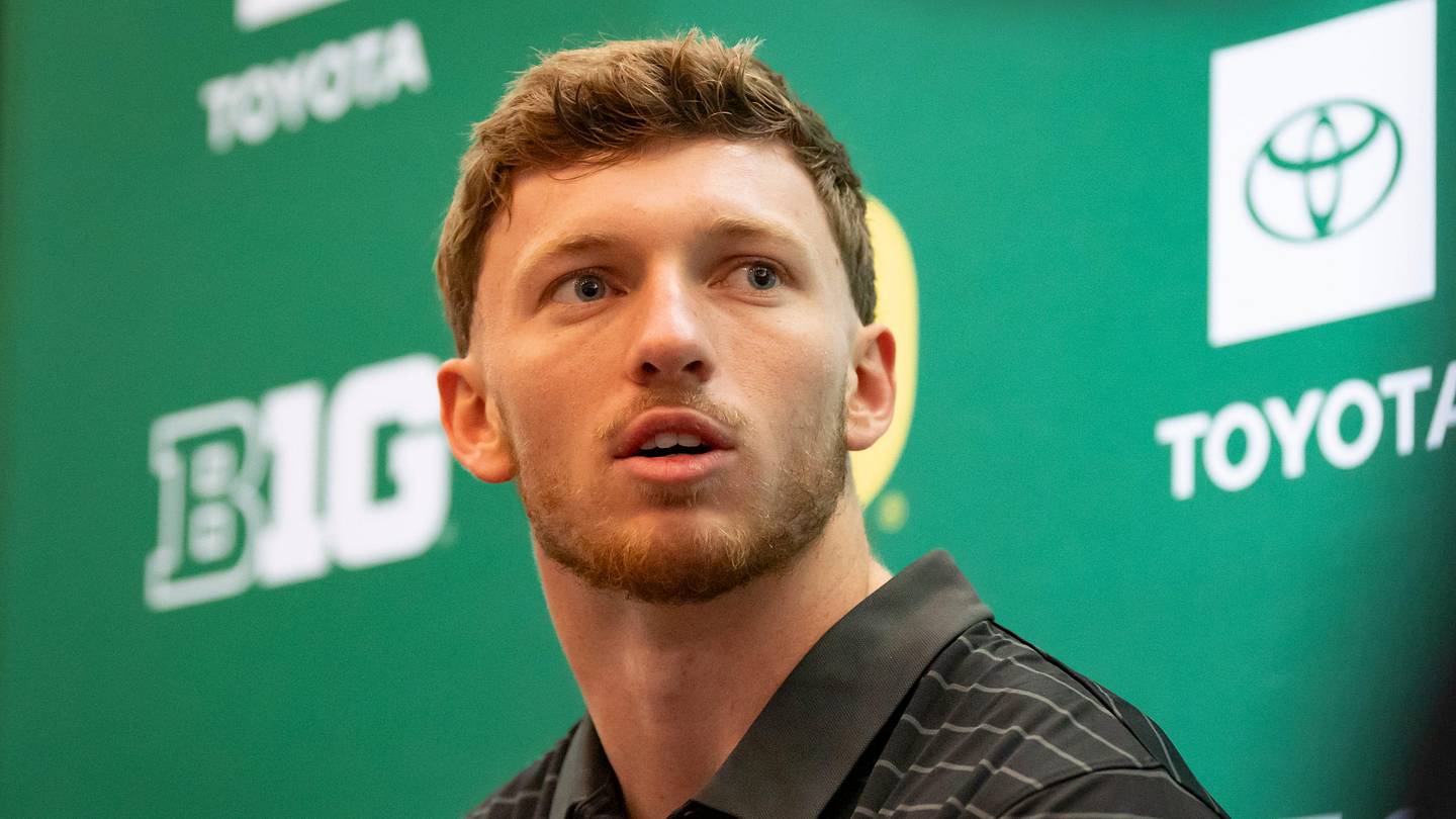 What Oregon Safety Dillon Thieneman Said About Iowa Quarterback Mark ...