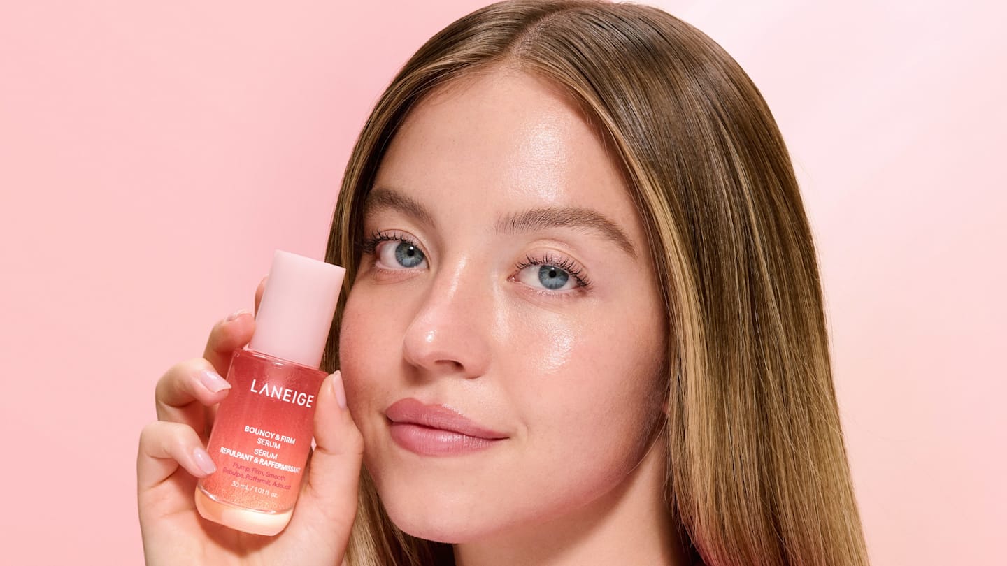 Sydney Sweeney Is Angelic in Brand New Laneige Bouncy & Firm Serum Campaign
