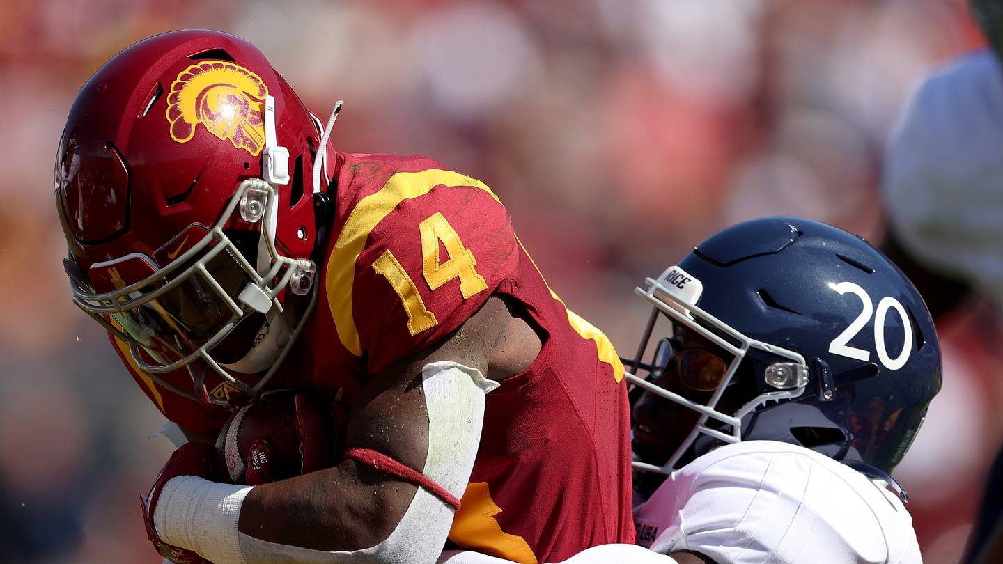 Please don't worry about USC Football RB Raleek Brown's injury