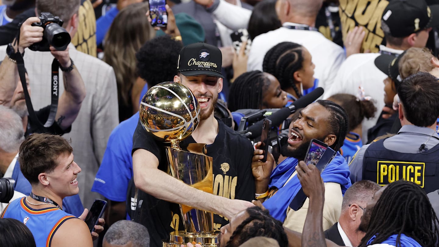 Chet Holmgren makes NBA Finals history as OKC Thunder win championship