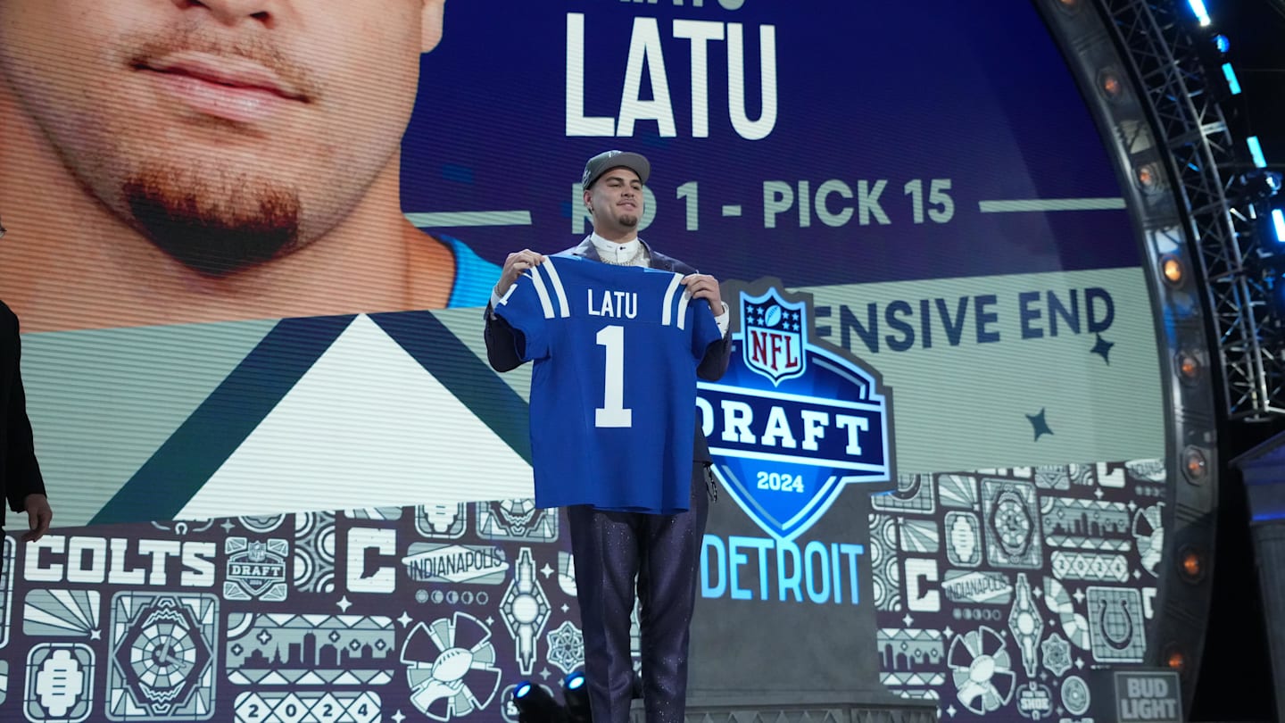 Laiatu Latu's pro-ready game translating just as expected for Colts