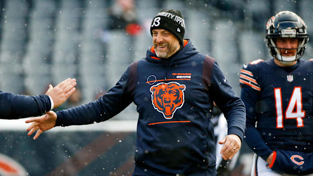 Matt Nagy offers incredible advice for Ben Johnson on how to succeed ...
