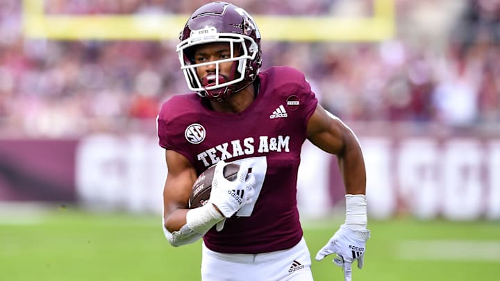 Texas A&M Aggies WR Moose Muhammad III Declares for 2025 NFL Draft