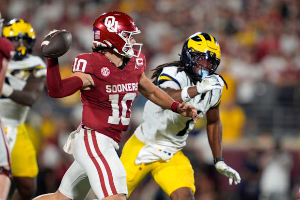 Oklahoma-Michigan Review: PFF Grades and Snap Counts
