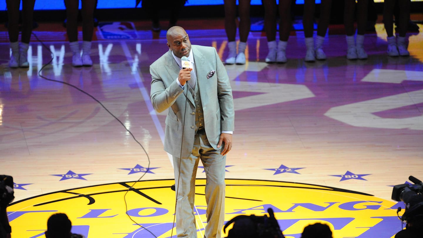 Magic Johnson Sends Out Viral Post Before Warriors-Lakers Game