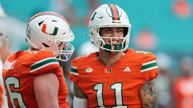 Carson Beck Reviews His First Two Weeks as a Miami Hurricane