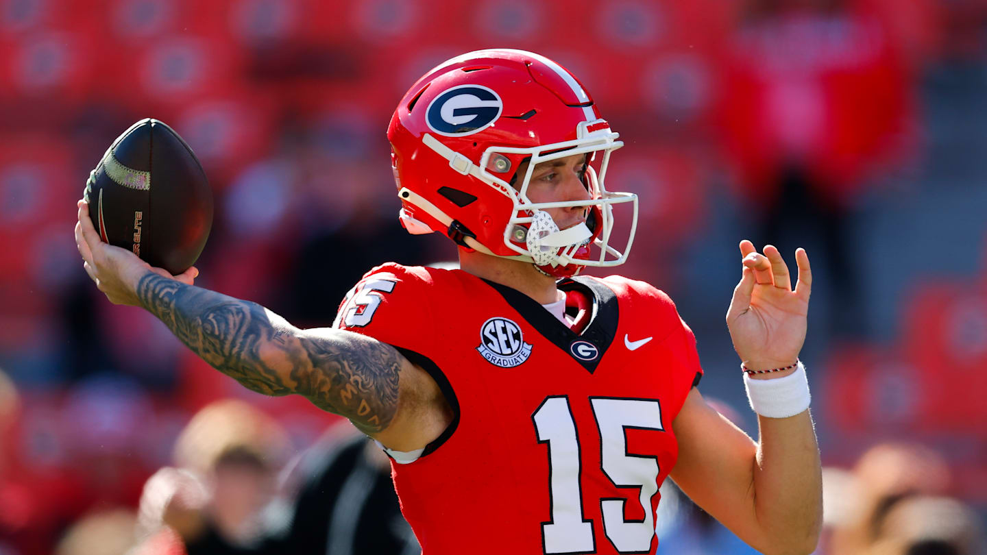 Carson Beck did something no Georgia QB has done since 2013