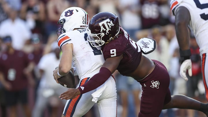 Texas A&M's Cashius Howell Takes Over as the SEC’s Sack Leader