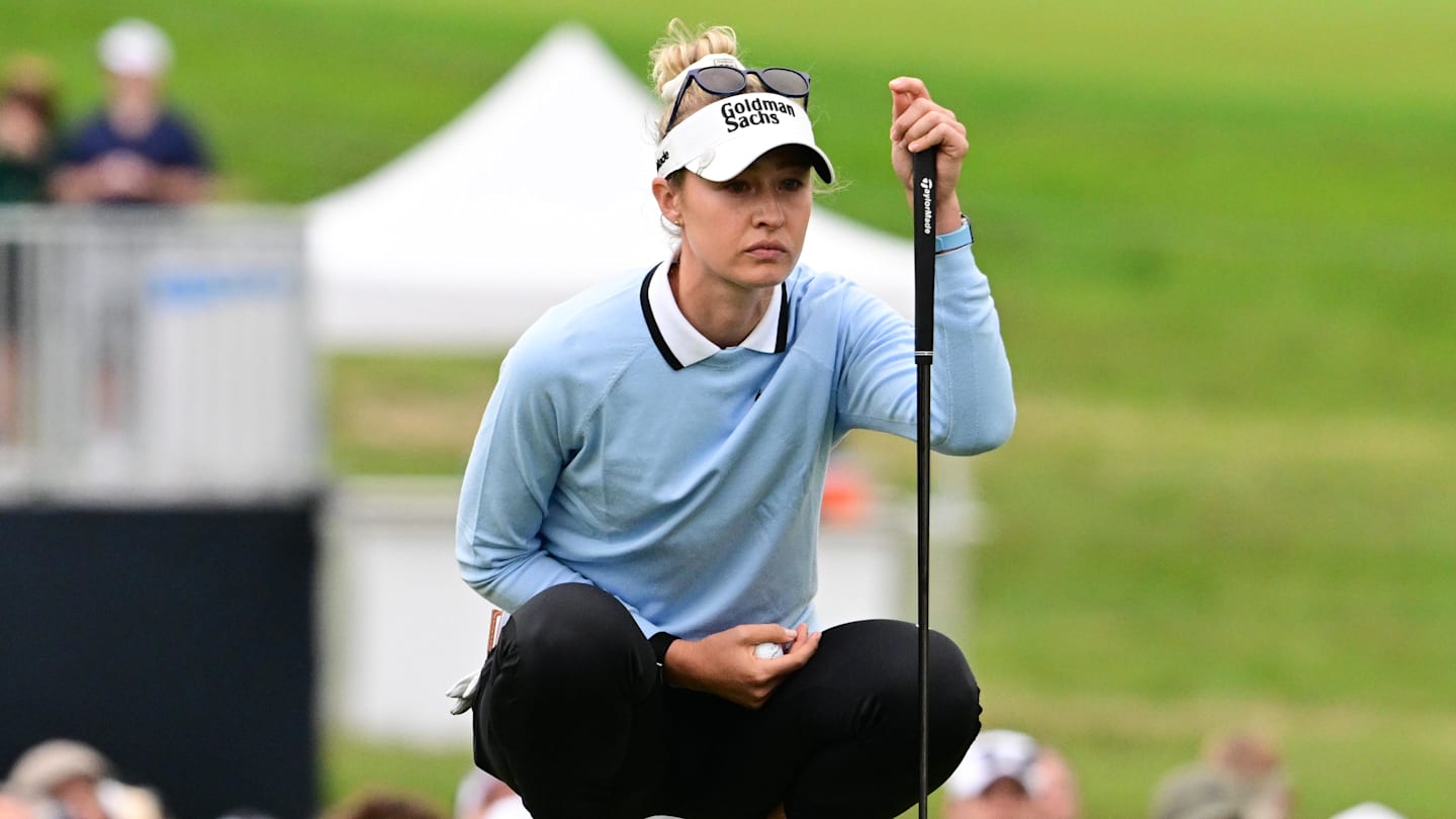 Nelly Korda Soars Up Leaderboard at U.S. Women's Open