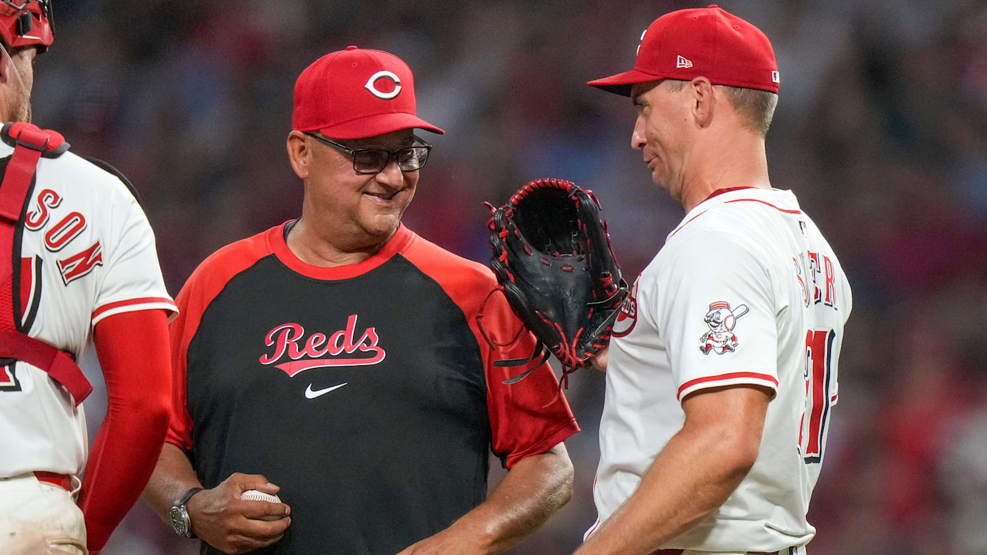 Brent Suter Does Impression of Terry Francona After Reds Clinch Playoff ...