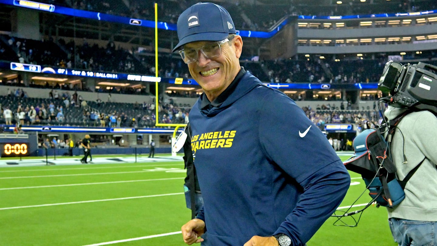 Jim Harbaugh remains secretive about major Chargers injury updates