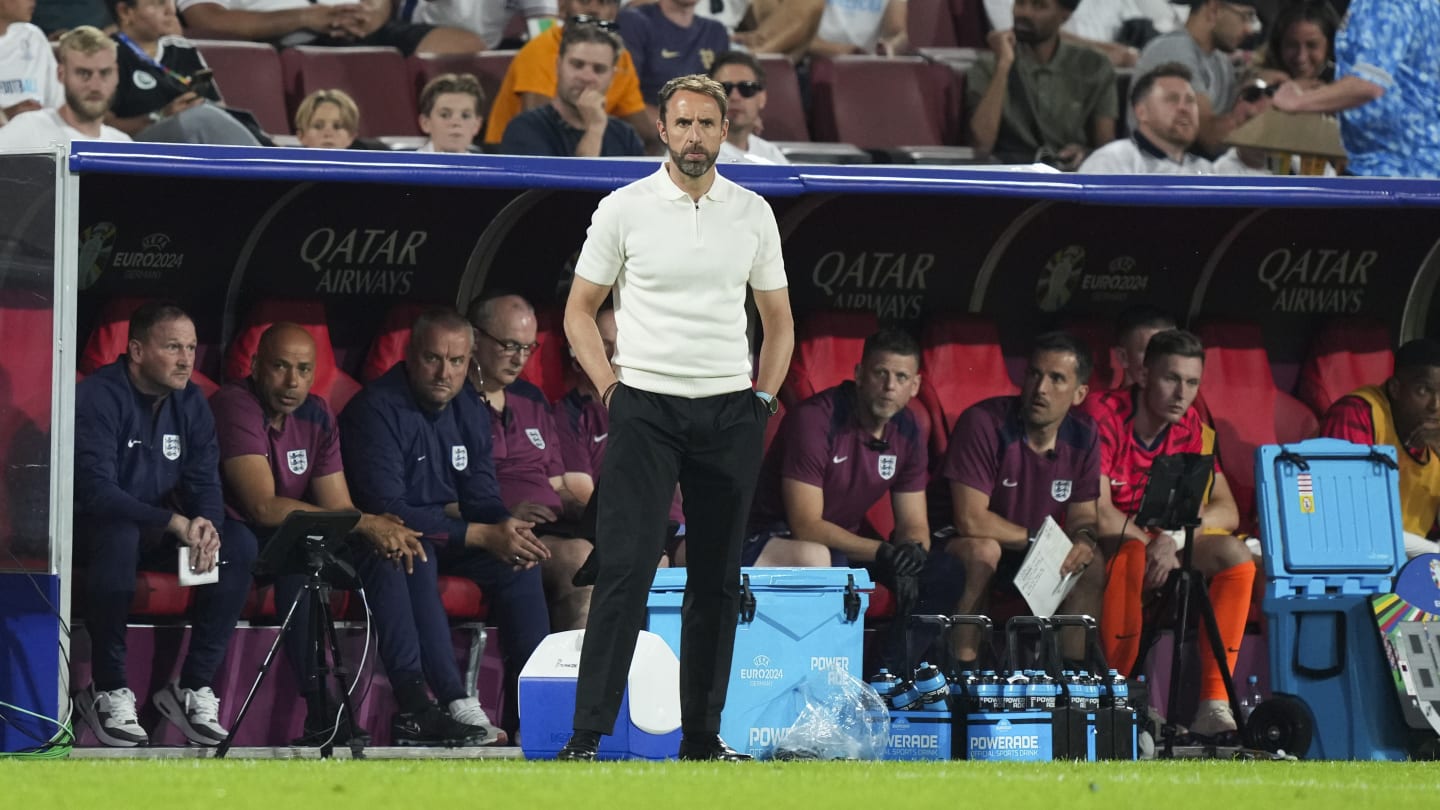 Southgate is happy with the performance of England's young players ...