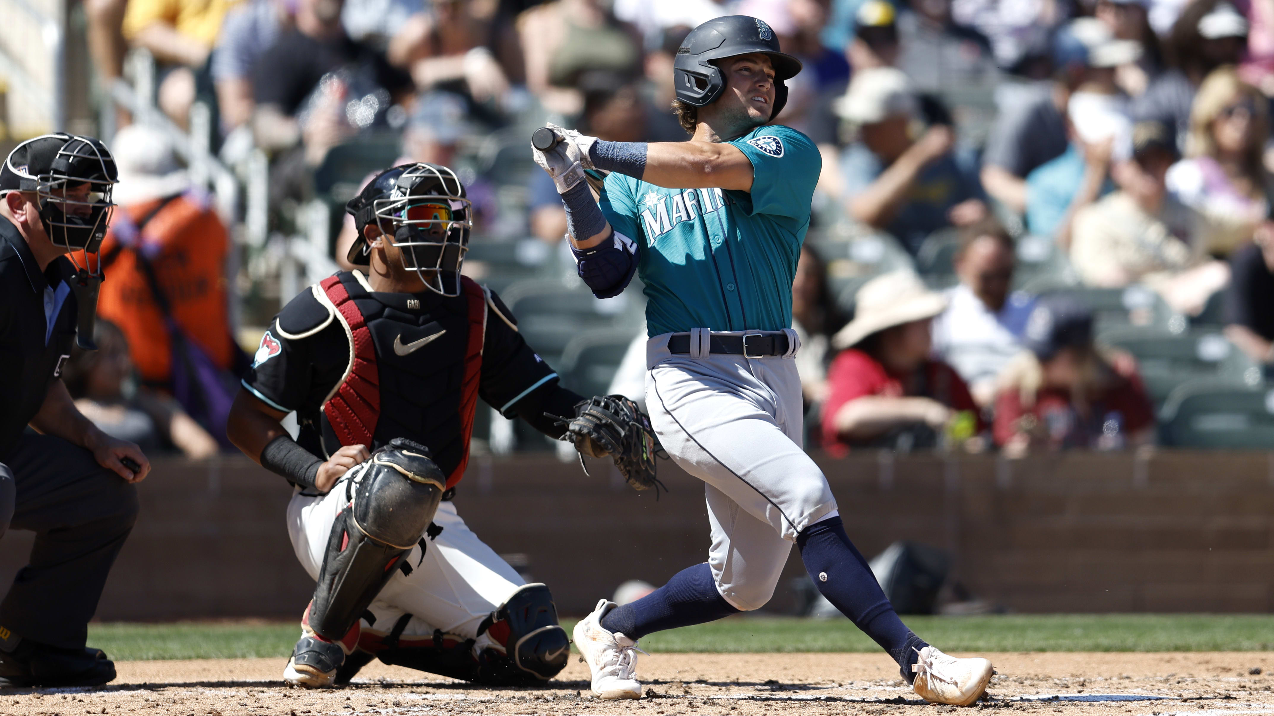 Mariners' infield prospect torching Northwest League