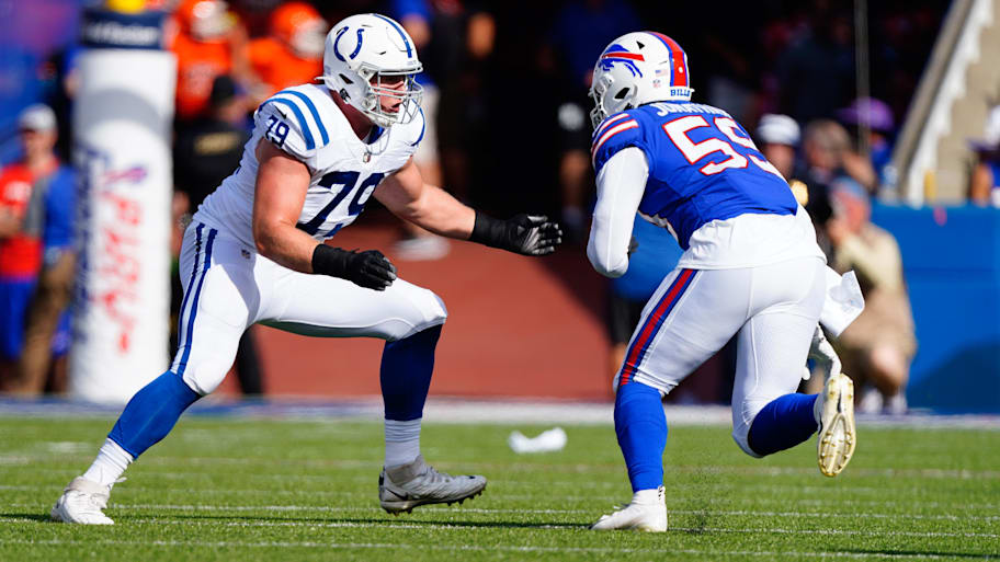 PFF Gives High Praise to Colts' Bernhard Raimann for 2024 Performance