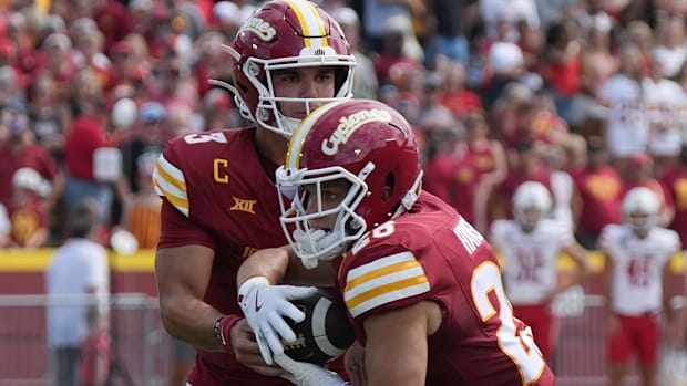 Iowa State Cyclones Get Running Game Going in Big Way Over Arkansas State