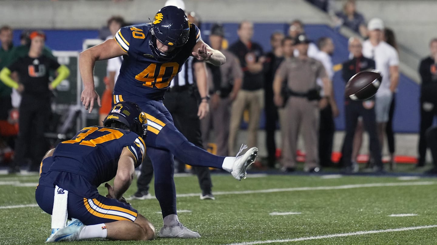 Cal Has Not Decided on a Place-Kicker for Saturday's Game
