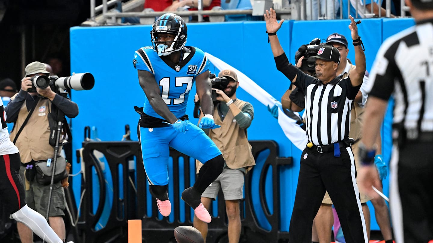 Xavier Legette, Trevin Wallace, and Jalen Coker: Panthers rookies ...