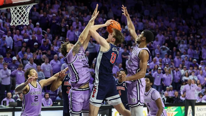 Kansas State's Coleman Hawkins, David N'Guessan Receive Big 12 Recognition