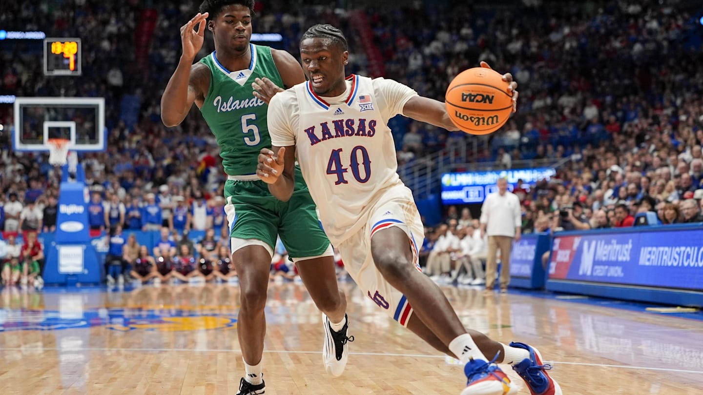 Flory Bidunga’s Offensive Performance Among Keys to Kansas Defeating Duke