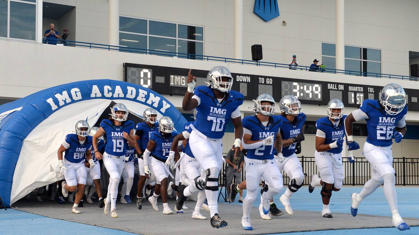 IMG Academy football to travel and face The Hun School (New Jersey) in 2025