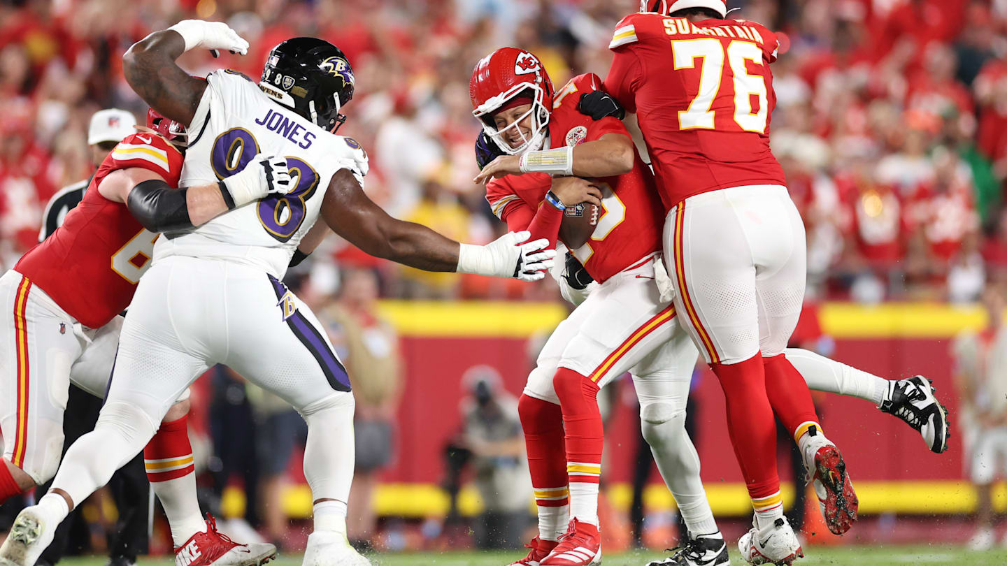 UConn Alum Forces Patrick Mahomes Interception In Chiefs-Ravens Opener