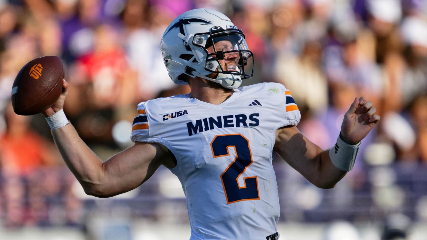 UTEP QB Gavin Hardison, Recovering From Elbow Surgery, Visits Packers