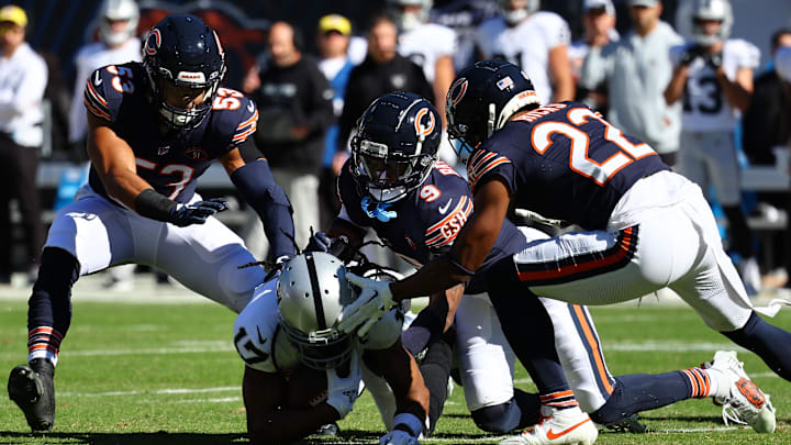 Chicago Bears and Las Vegas Raiders Week 4 who wins and why