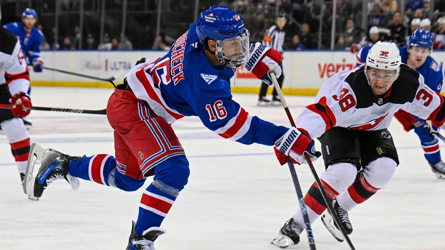 New York Rangers Make Pair of Roster Moves Following Historic Loss