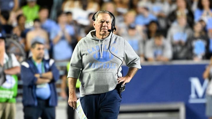 Former New England Patriots’ Bill Belichick Sets Personal Worst in UNC Debut