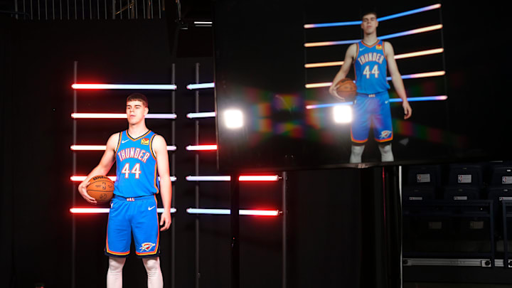 OKC Thunder Teammates Laud Rookie, 2024 Lottery Pick Nikola Topic