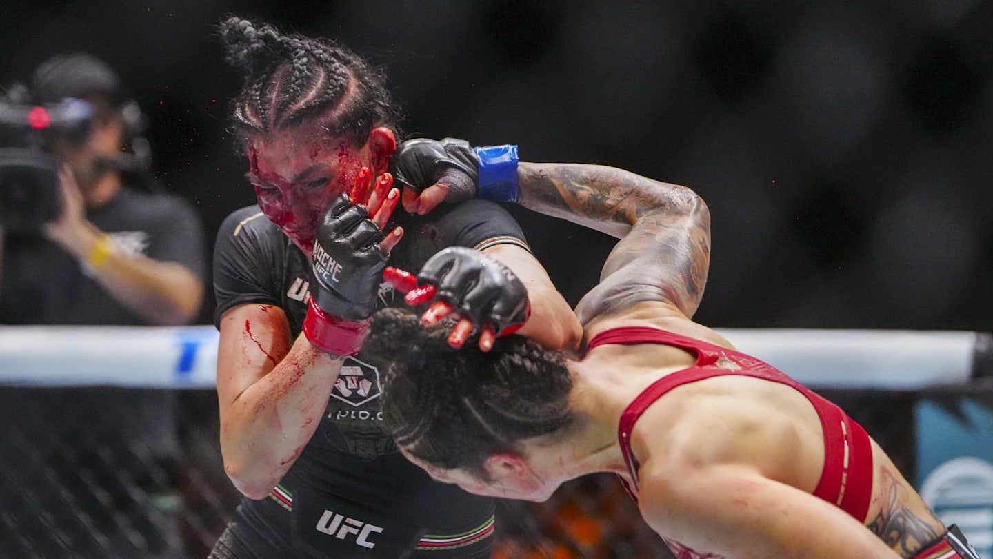 UFC star bathed opponent in blood after she found out husband cheated ...