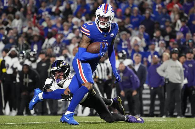 Takeaways from Bills' stunning Sunday night win as Keon Coleman, Ed ...