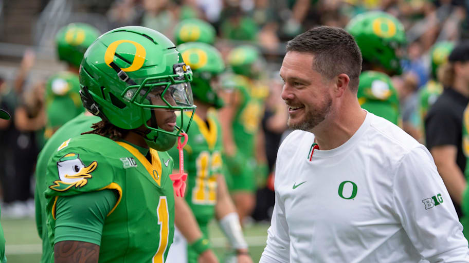 Oregon Ducks Quarterback Dante Moore Gives Injury Update After Oklahoma ...