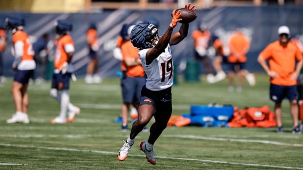 Broncos WR Marvin Mims Jr. Leaves Practice Due to Injury