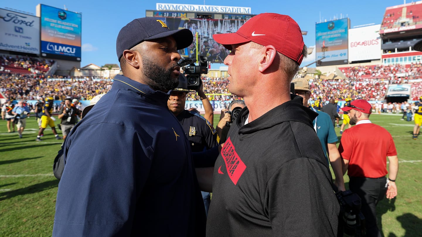 CBS Sports grades Sherrone Moore's first year Michigan Football head coach