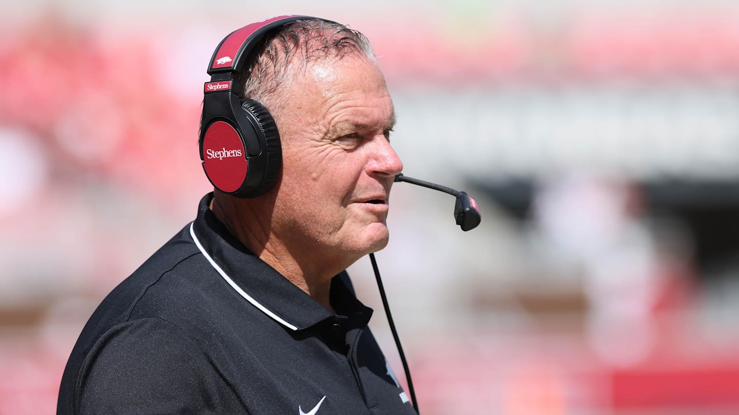 Arkansas's Sam Pittman Had Brutally Honest Line After Blowout Loss to ...