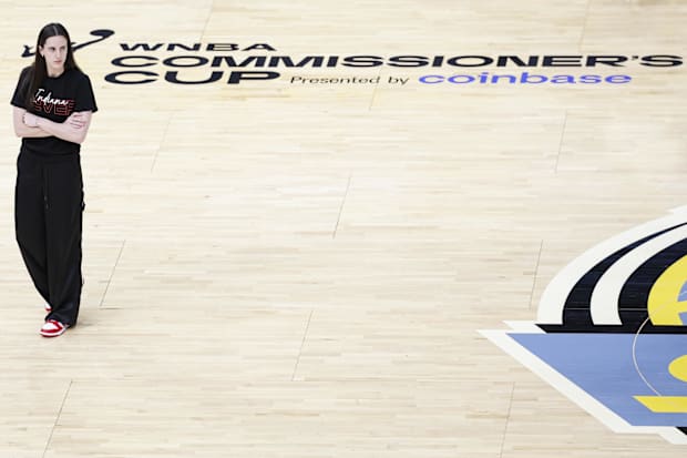 Caitlin Clark Wore $120 Nike Sneakers on Indiana Fever Bench