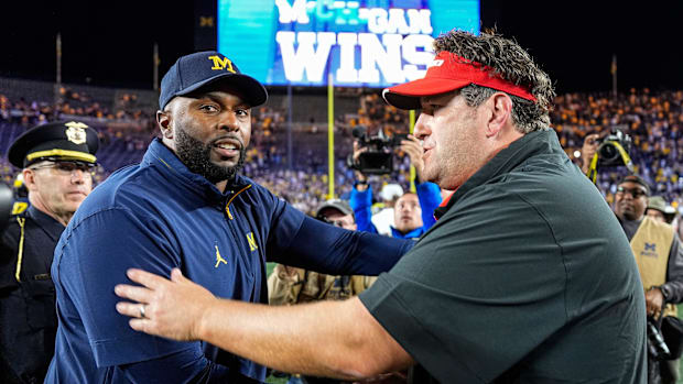 New Mexico coach Jason Eck reveals what he told U-M QB Bryce Underwood ...