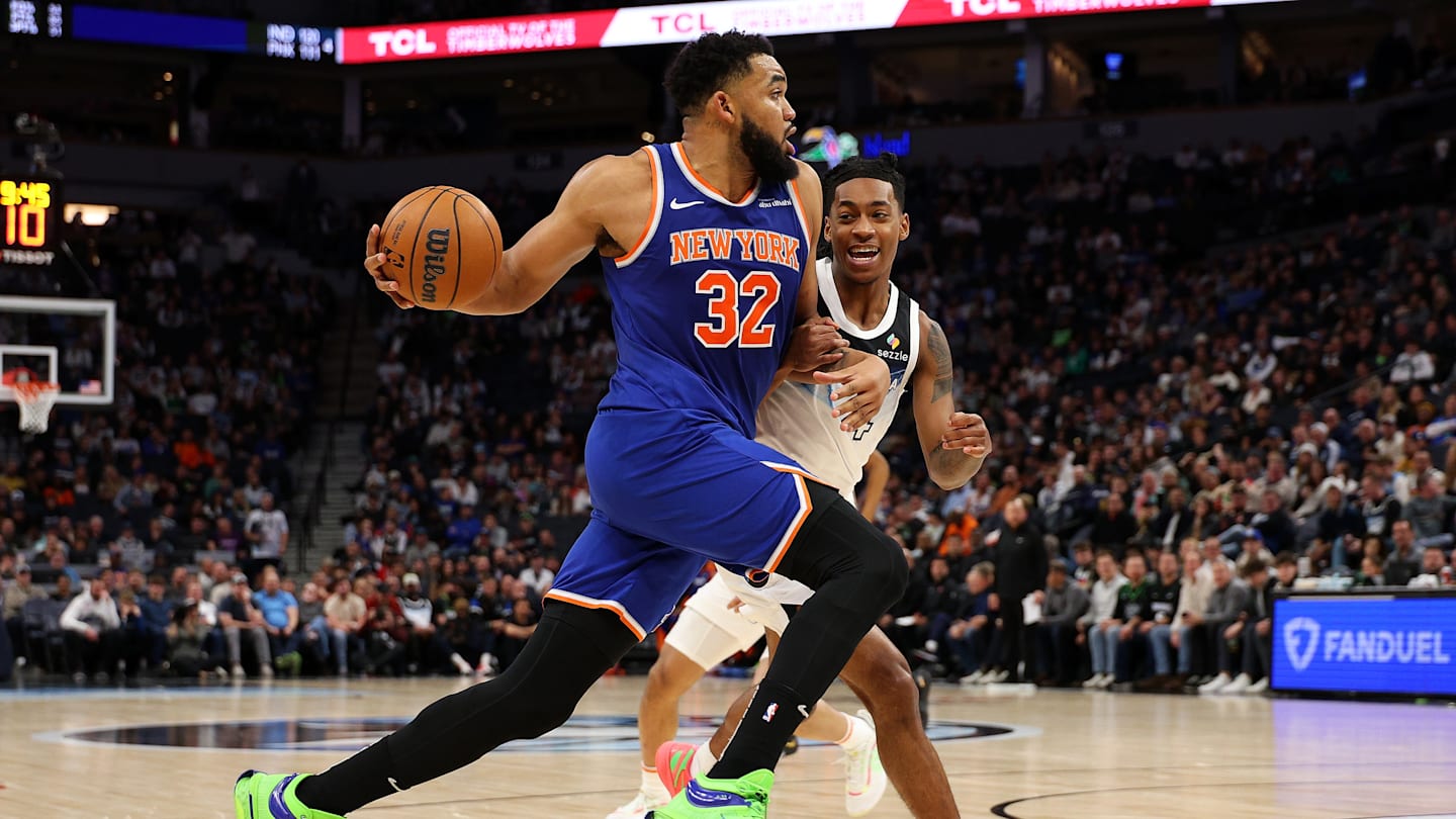 Karl-Anthony Towns makes Knicks history in return to Minnesota